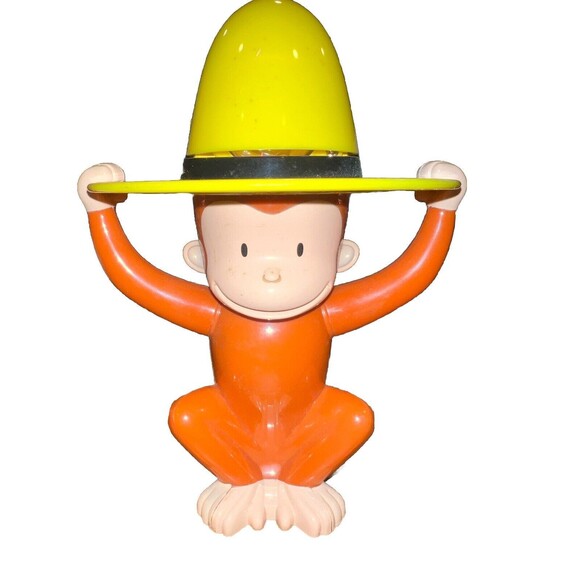 Other | Vtg Radio Shack Curious George Flash Light Big Yellow Hat ...
